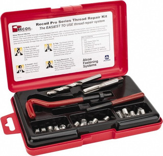 Recoil Thread Repair Kit: Free-Running & Screw-Locking 0.469" Insert ...