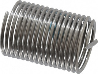 HeliCoil Free Running Insert: 1/2-20, 1" OAL Tanged, Stainless Steel ...
