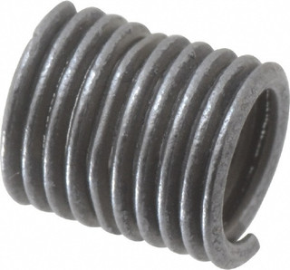 Recoil Screw-Locking Insert: Stainless Steel, #10-32 UNC, 2D 0.38" OAL ...