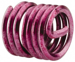 Recoil Screw-Locking Insert: Stainless Steel, #10-32 UNF, 1-1/2D 0.285 ...