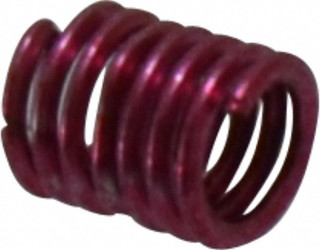 Recoil Screw-Locking Insert: Stainless Steel, #4-40 UNC, 2D 0.224" OAL ...