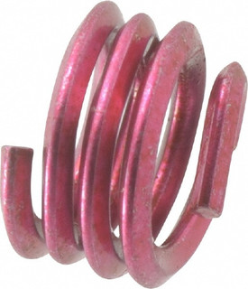 Recoil Screw-Locking Insert: Stainless Steel, 1/4-20 UNC, 1D 0.25" OAL ...