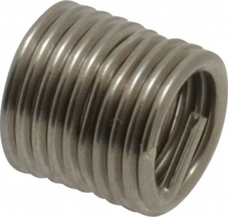 Recoil Screw-Locking Insert: Stainless Steel, M5 x 0.80 Metric Coarse ...