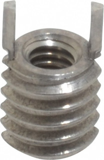 Jergens Thread Locking Insert: #8-32 Internal Thread, 5/16-18 External ...