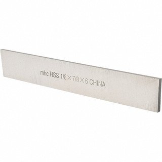Value Collection Cutoff Blade: Parallel, 1/8" Wide, 7/8" High, 6" Long ...