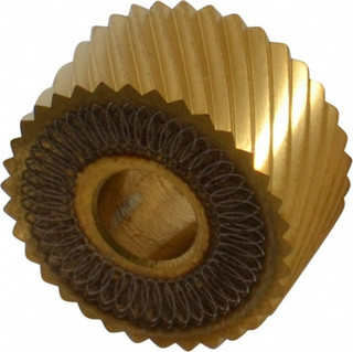 Dorian Tool Standard Knurl Wheel: 3/4" Dia, 90 ° Tooth Angle, 14 TPI ...