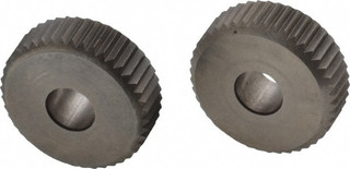 Made in USA Beveled Face Knurl Wheel: 1" Dia, 90 ° Tooth Angle, 14 TPI ...