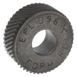 Made in USA Beveled Face Knurl Wheel: 1/2" Dia, 90 ° Tooth Angle, 36 ...