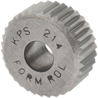 Made in USA Beveled Face Knurl Wheel: 3/4" Dia, 90 ° Tooth Angle, 14 ...