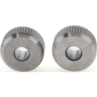 Made in USA Beveled Face Knurl Wheel: 3/4" Dia, 90 ° Tooth Angle, 21 ...