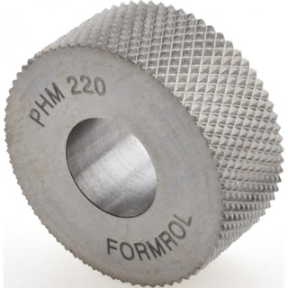 Made in USA Standard Knurl Wheel: 1-1/4" Dia, 90 ° Tooth Angle, 20 TPI ...