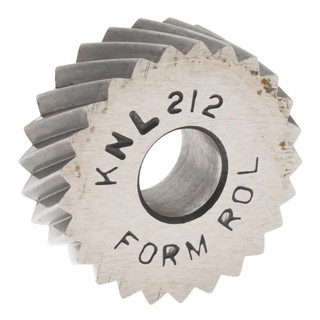 Made in USA Standard Knurl Wheel: 3/4" Dia, 90 ° Tooth Angle, 12 TPI ...
