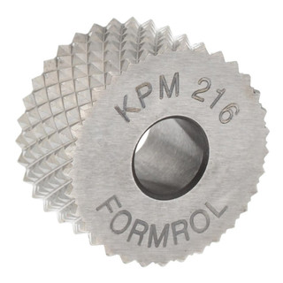 Made in USA Standard Knurl Wheel: 3/4" Dia, 90 ° Tooth Angle, 16 TPI ...