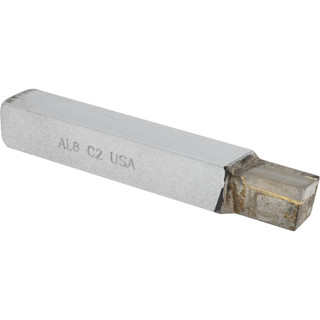 Made in USA Single-Point Tool Bit: AL, Square Shoulder Turning, 1/2 x 1 ...