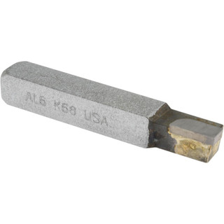 Made in USA Single-Point Tool Bit: AL, Square Shoulder Turning, 3/8 x 3 ...