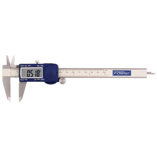 Fowler Electronic Calipers, Maximum Measurement (Decimal Inch): 6 ...