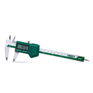 Insize Electronic Caliper: 0 to 6", 0.0005" Resolution, IP67 0.0012 ...