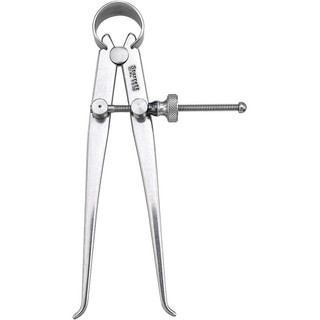 Starrett 4 Inch Leg, Spring Joint, Steel, Polished, Inside Caliper 4 ...