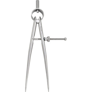 Starrett 6 Inch Leg, Spring Joint, Ground Steel, Polished, Divider 6 ...