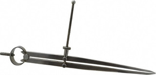 Value Collection 10 Inch Leg, Spring Joint, Steel, Polished, Divider 10 ...