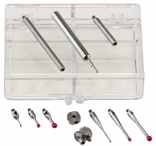 Fowler 11 Piece, CMM Stylus Kit Include 2 Extensions, 6 Assorted Probes ...