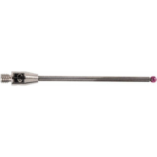 Renishaw CMM Ball Stylus: 2 mm Ball Dia, 40 mm OAL, M3 Ruby Point ...