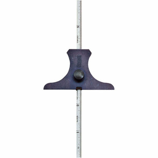 Starrett Rule Depth Gages, Maximum Measurement (Inch): 6, Includes Hook ...