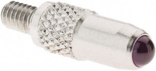 SPI Drop Indicator Cupped Ball Contact Point: #4-48, 3 mm Dia Use with ...