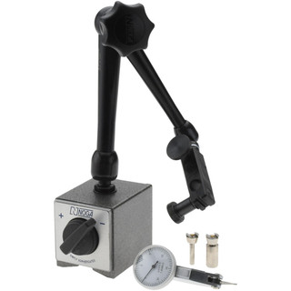 Value Collection Dial Indicator & Base Kit: 0-15-0 Dial Reading 0.0005 ...