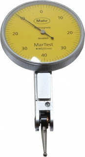 Mahr Dial Test Indicators: 0.4 Min, 0-40-0, Horizontal Yellow Dial ...