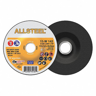 WALTER Surface Technologies | ALLSTEEL™ CUT-OFF WHEEL 4-1/2" Dia X 3/64 ...