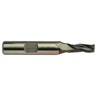 Precise Fine Pitch M42 8% Cobalt TiCN Coated Roughing Single End Mills