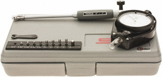 SPI Dial Bore Gage: 0.4 to 0.7" Dia, 4" Probe Depth 9 Anvil, 0.000300 ...