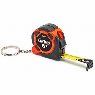 Lufkin Tape Measure: 6 ft. Long, 1/2" Width, Yellow Blade Crescent ...