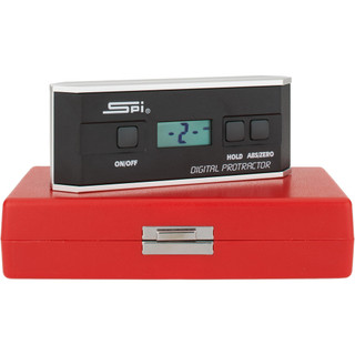 SPI (1) 360 and (4) 90° Measuring Range, Digital Protractor 0.10 ...