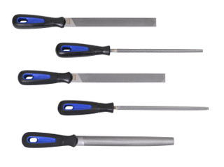 Williams Industrial Tools 5 pc Bastard Cut Handled Engineering File Set ...