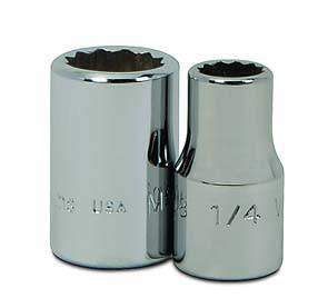 Williams Industrial Tools 1/4" Drive 12-Point SAE 3/8" Shallow Socket ...