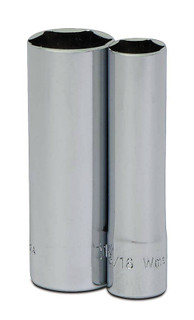 Williams Industrial Tools 1/4" Drive 6-Point SAE 5/16" Deep Socket ...