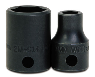 Williams Industrial Tools 3/8" Drive 6-Point Metric 18 mm Shallow ...