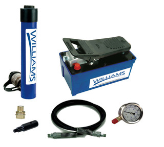 Williams Industrial Tools 25 Ton, 8" Stroke Single Acting Cylinder And ...