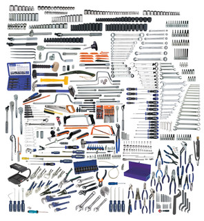 Williams Industrial Tools Mega Tool Set Fractional Tools Only ...