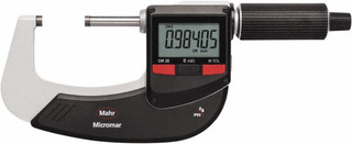 Mahr Electronic Outside Micrometer: 2", Carbide Tipped Measuring Face ...