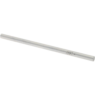 SPI Class ZZ Minus Plug & Pin Gage: 0.097" Dia Steel, 0.000200 ...