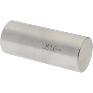 SPI Class ZZ Minus Plug & Pin Gage: 0.816" Dia Steel, 0.000200 ...