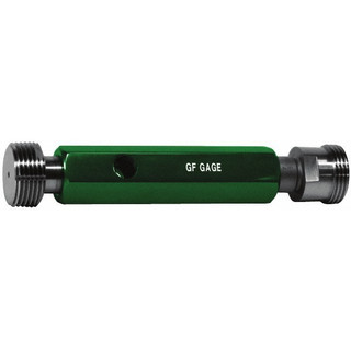 GF Gage Pipe Thread Plug Gage: Tapered, 1-11-1/2, Class L-1, Double End ...