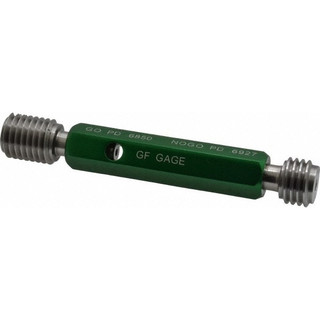 GF Gage Plug Thread Gage: 3/4-10 Thread, 2B Class, Double End, Go & No ...
