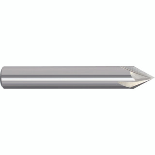 Morse Cutting Tools 59182 Chamfer Mill, 3/8" Dia. x 0 LU x 0 LOC x 2-1/ ...