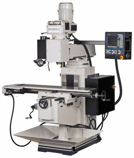 Vectrax CNC Milling Machine: 10 x 54" Table, 3 Phase, Fagor Frequency ...