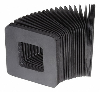 Made in USA 0.02 Inch Thick, Polyester Square Flexible Bellows 3 x 3 ...