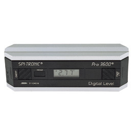 SPI TRONIC PRO 3600 Digital Level Protractor Inclinometer, With 0.01 ...